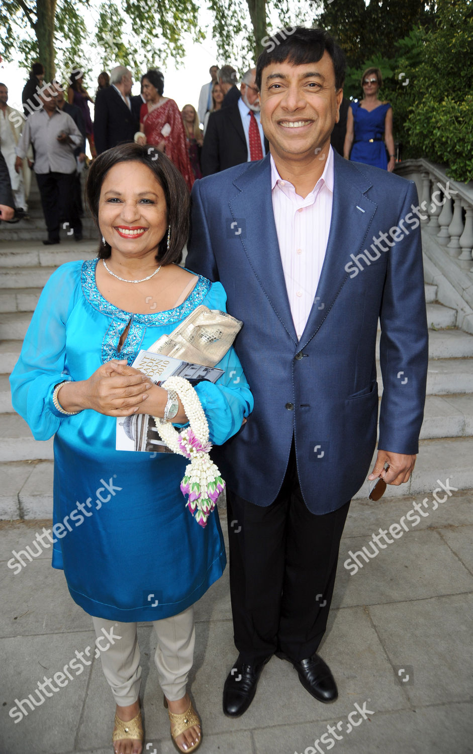 Usha Mittal Lakshmi Mittal Editorial Stock Photo - Stock Image ...