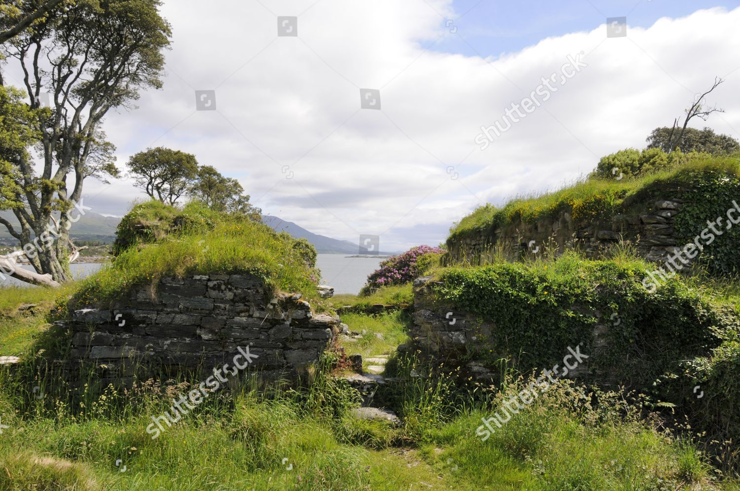 Ruins Dunboy Castle Near Castletownbere On Editorial Stock Photo ...