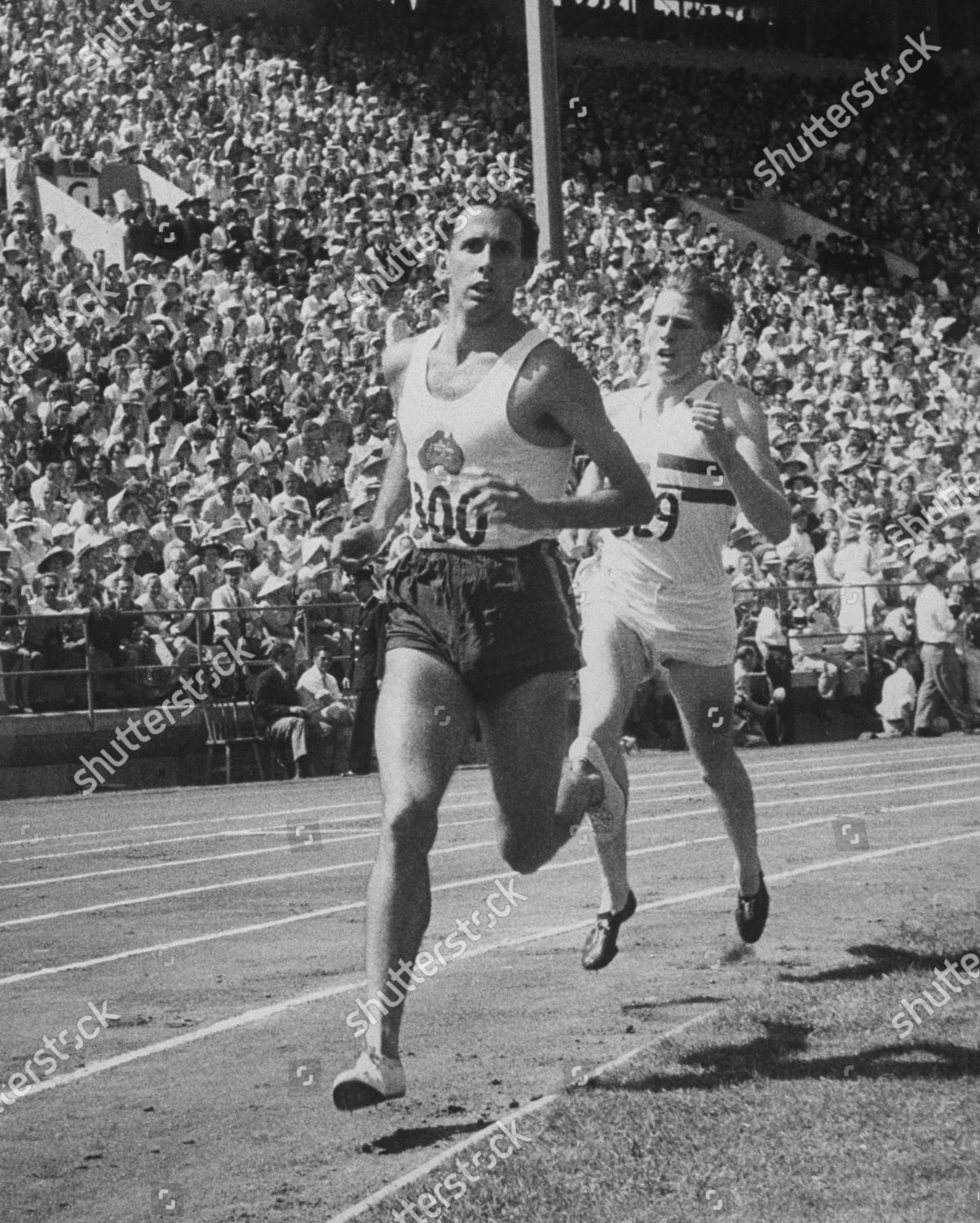 British Empire Games Runners John Landy Editorial Stock Photo - Stock ...