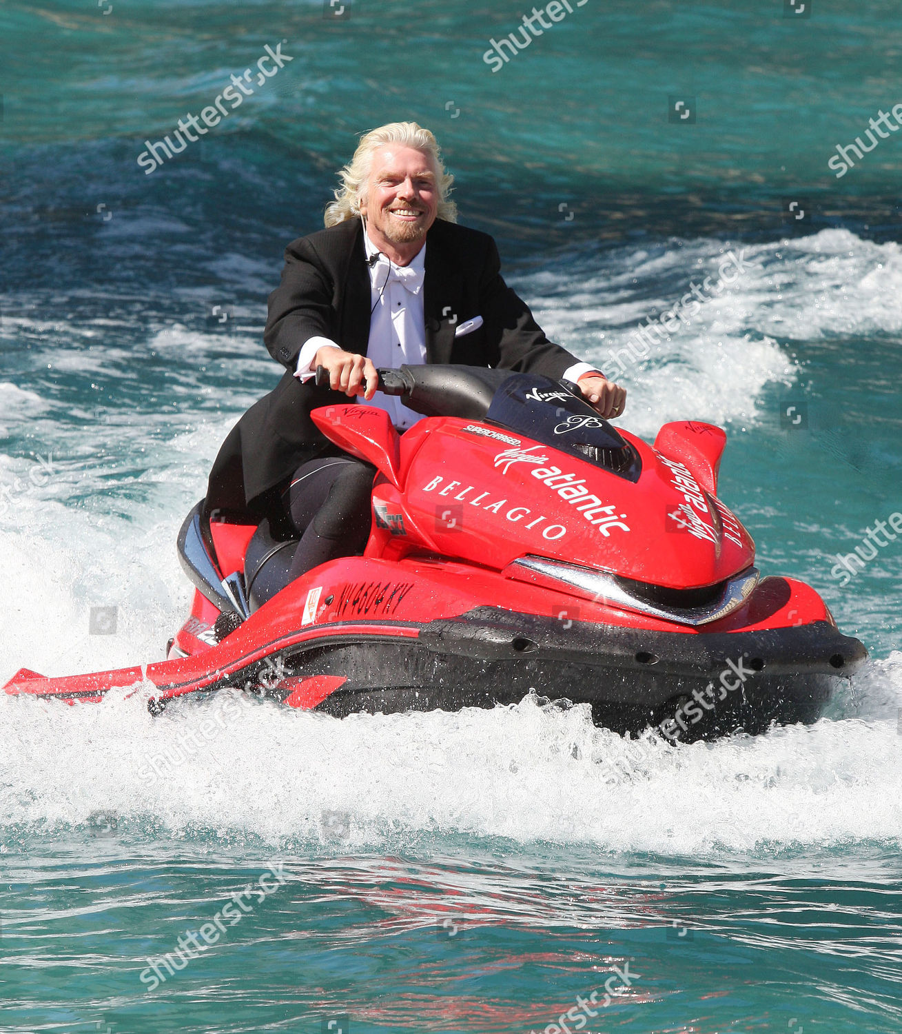 Sir Richard Branson On Jet Ski Editorial Stock Photo - Stock Image ...