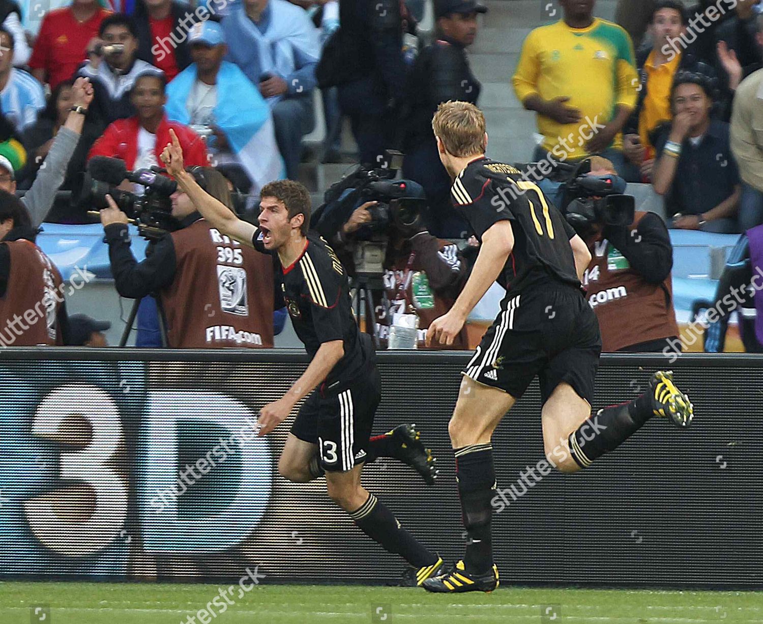 Thomas Muller Germany Celebrates Scoring Opening Editorial Stock Photo ...
