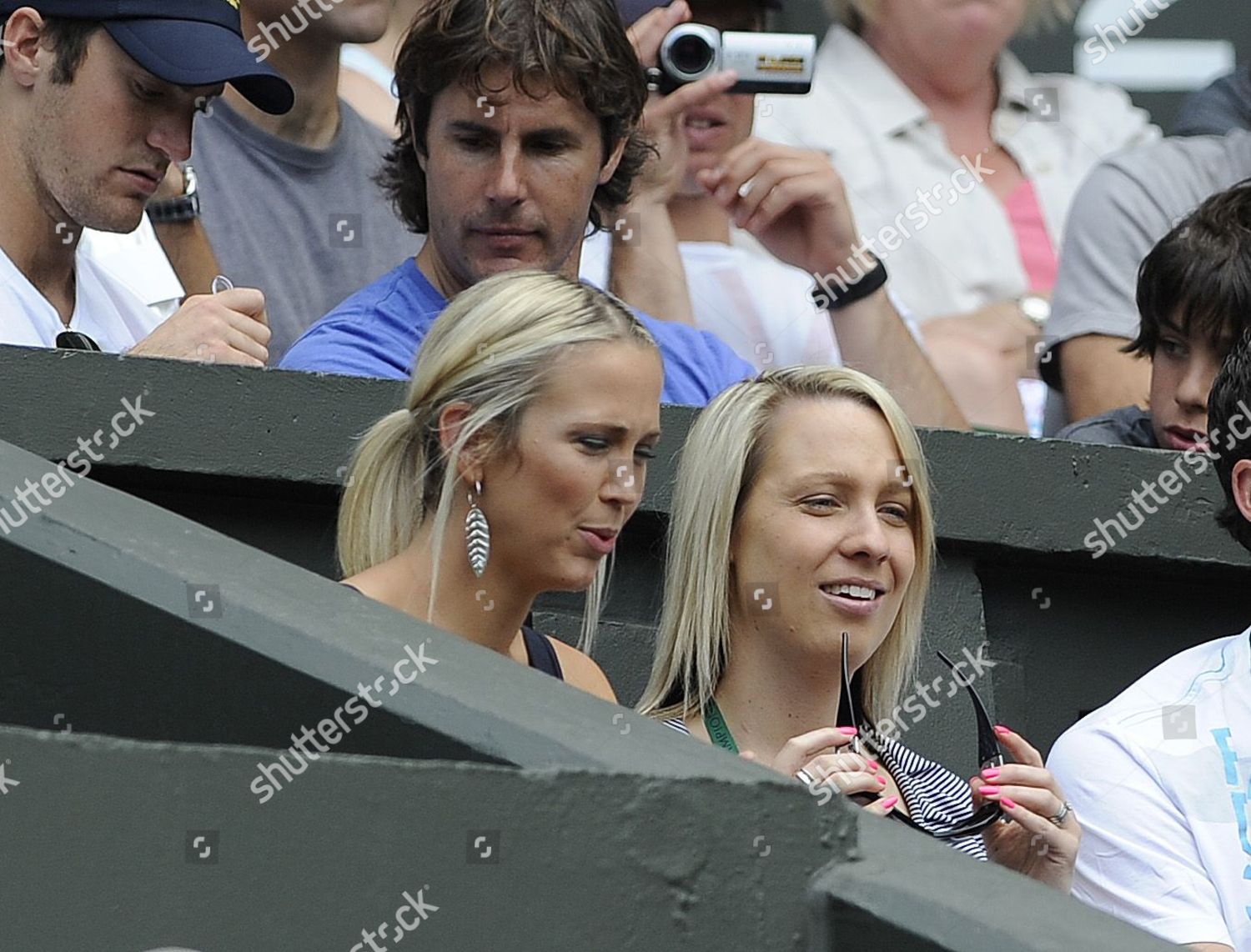 Lleyton Hewitts Wife Rebecca Cartwright Left Editorial Stock Photo ...