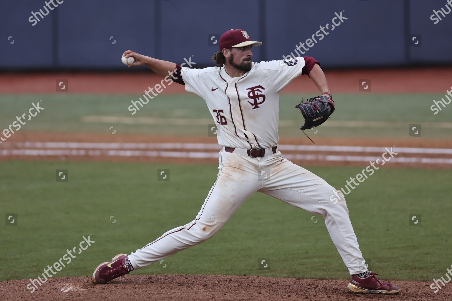 Florida State Pitcher Davis Hare 36 Editorial Stock Photo - Stock Image ...