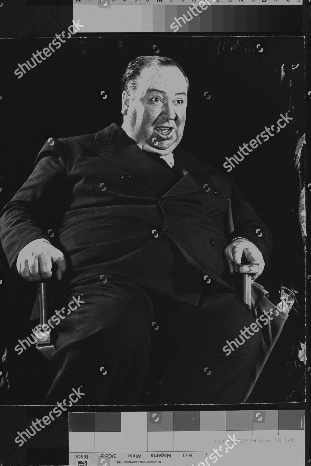 Dir Alfred Hitchcock On Set Motion Editorial Stock Photo - Stock Image ...