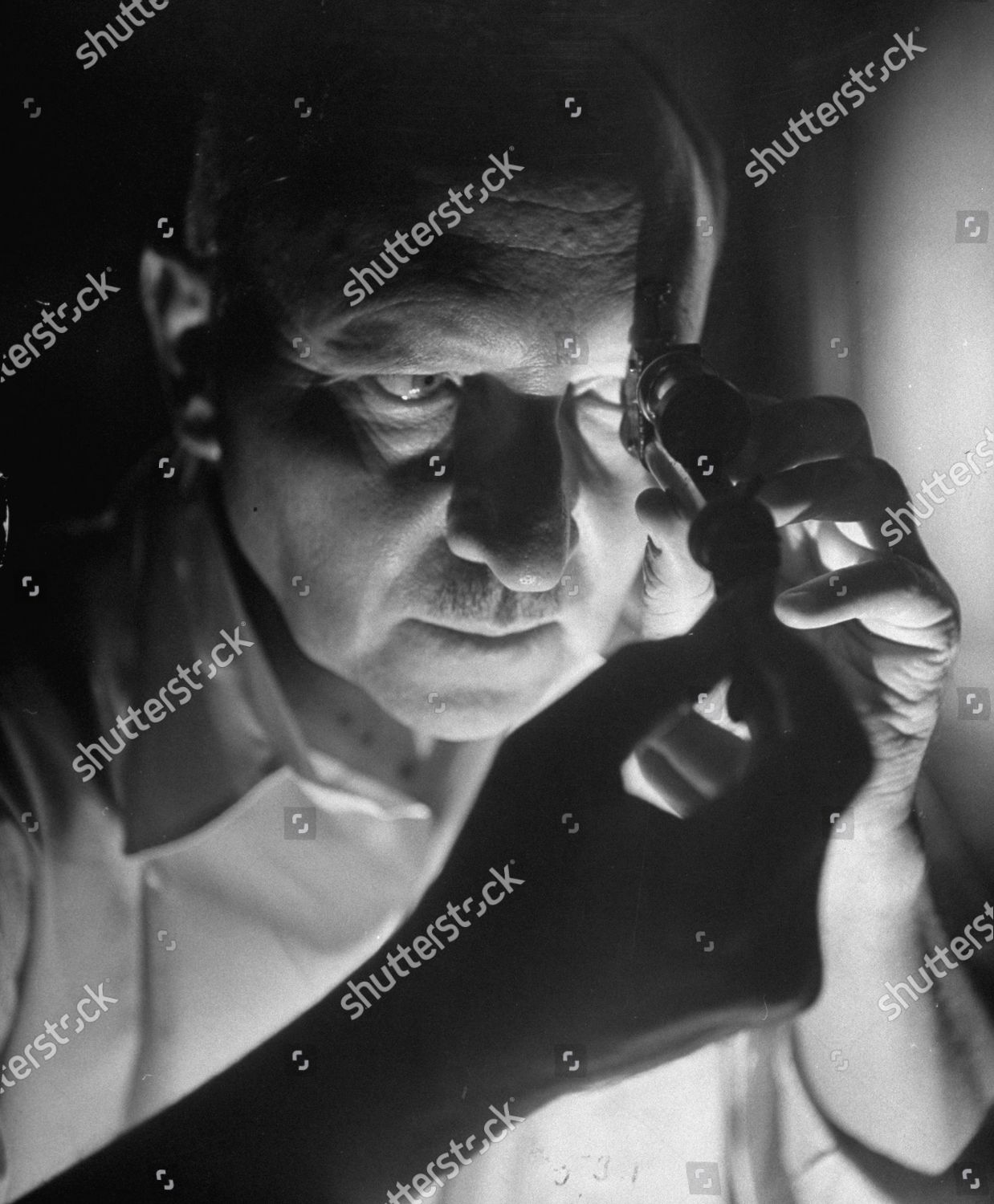 Professor Newton Harvey Looking Into Pocket Editorial Stock Photo ...