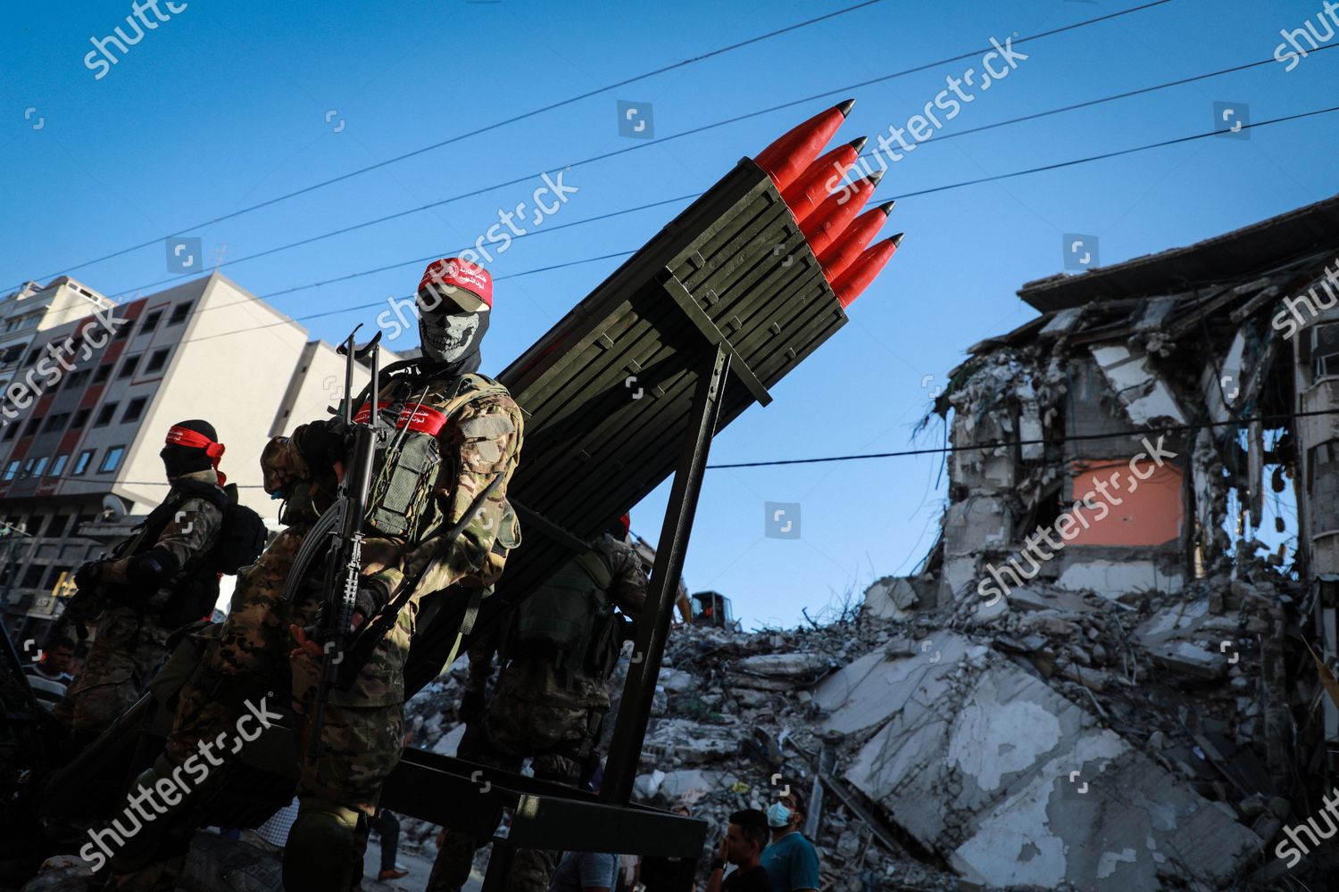 Masked Fighters National Resistance Brigades Military Editorial Stock ...