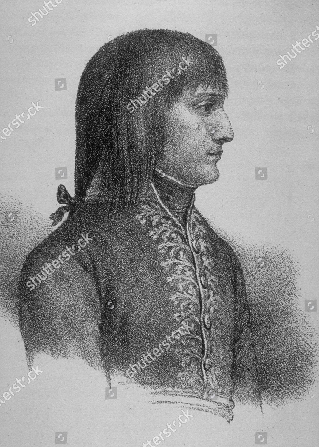 Portrait Napoleon Bonaparte Vita Guerriera Politica Editorial Stock ...