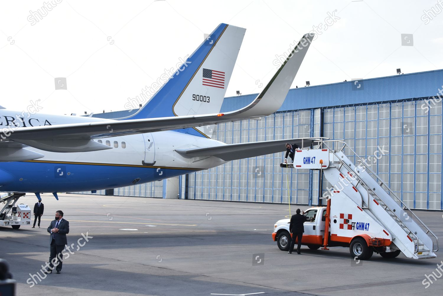 United States Secret Service Review Plane Editorial Stock Photo - Stock ...