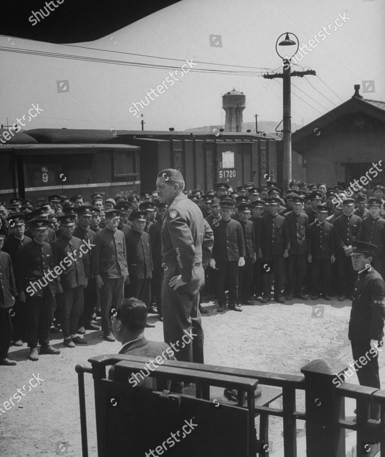 General John R Hodge C Speaking Editorial Stock Photo - Stock Image ...
