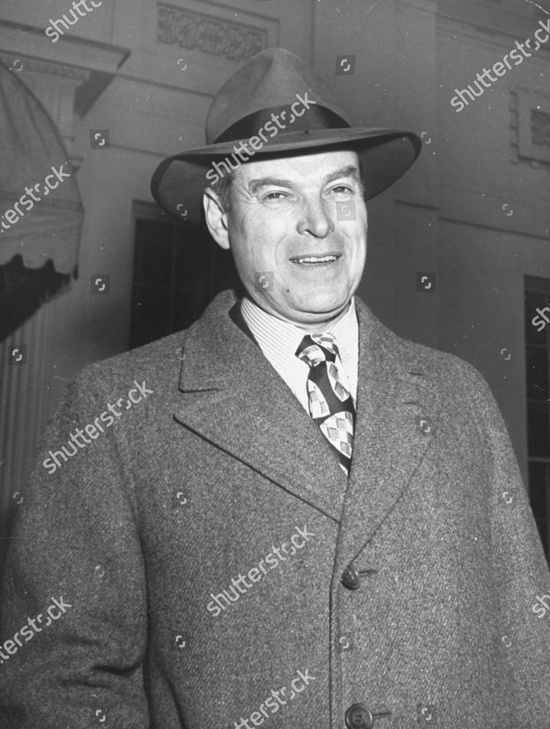 Circa 1946 David J Mcdonald Leaving Editorial Stock Photo - Stock Image ...