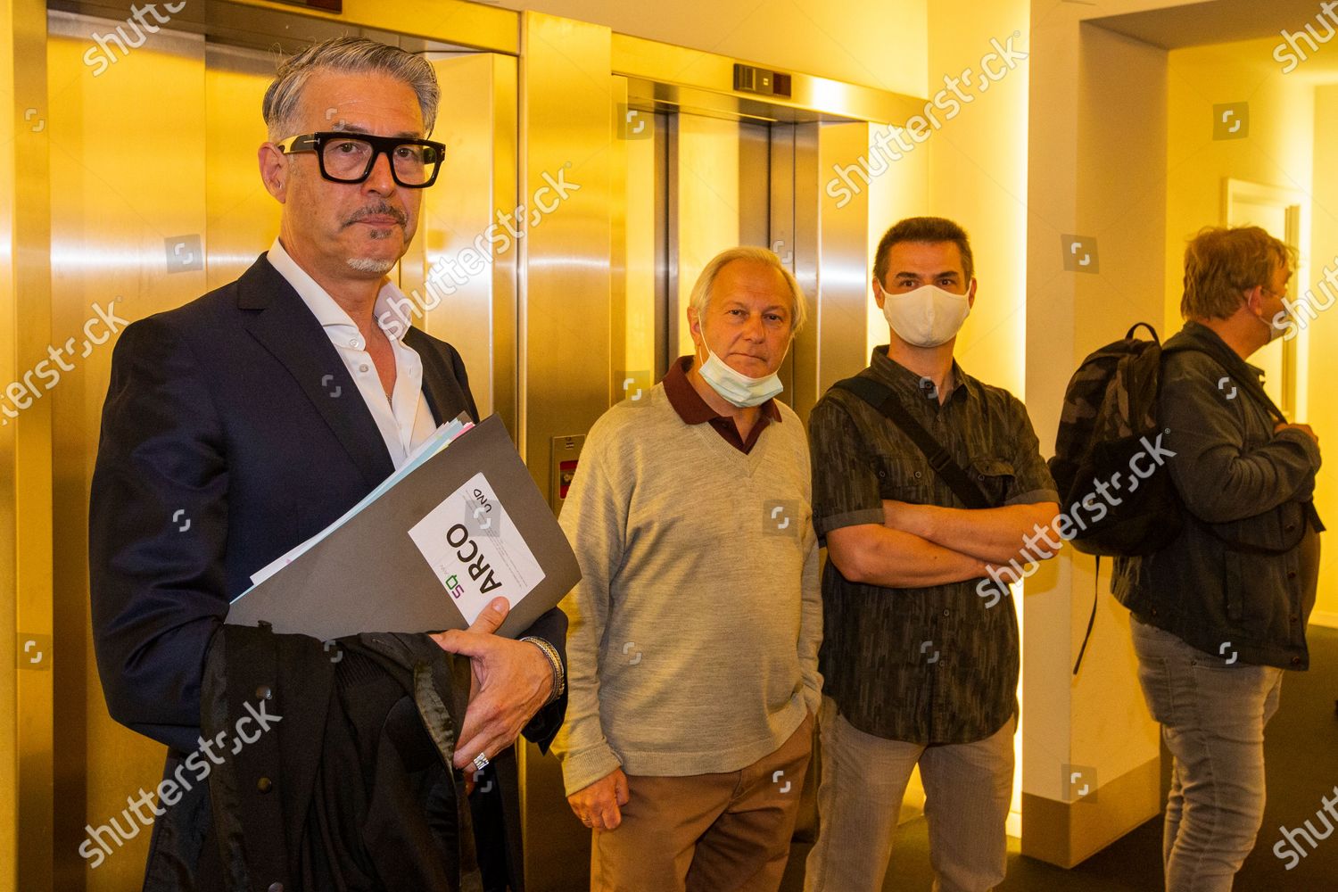 Lawyer Geert Lenssens Pictured Ahead Session Editorial Stock Photo ...