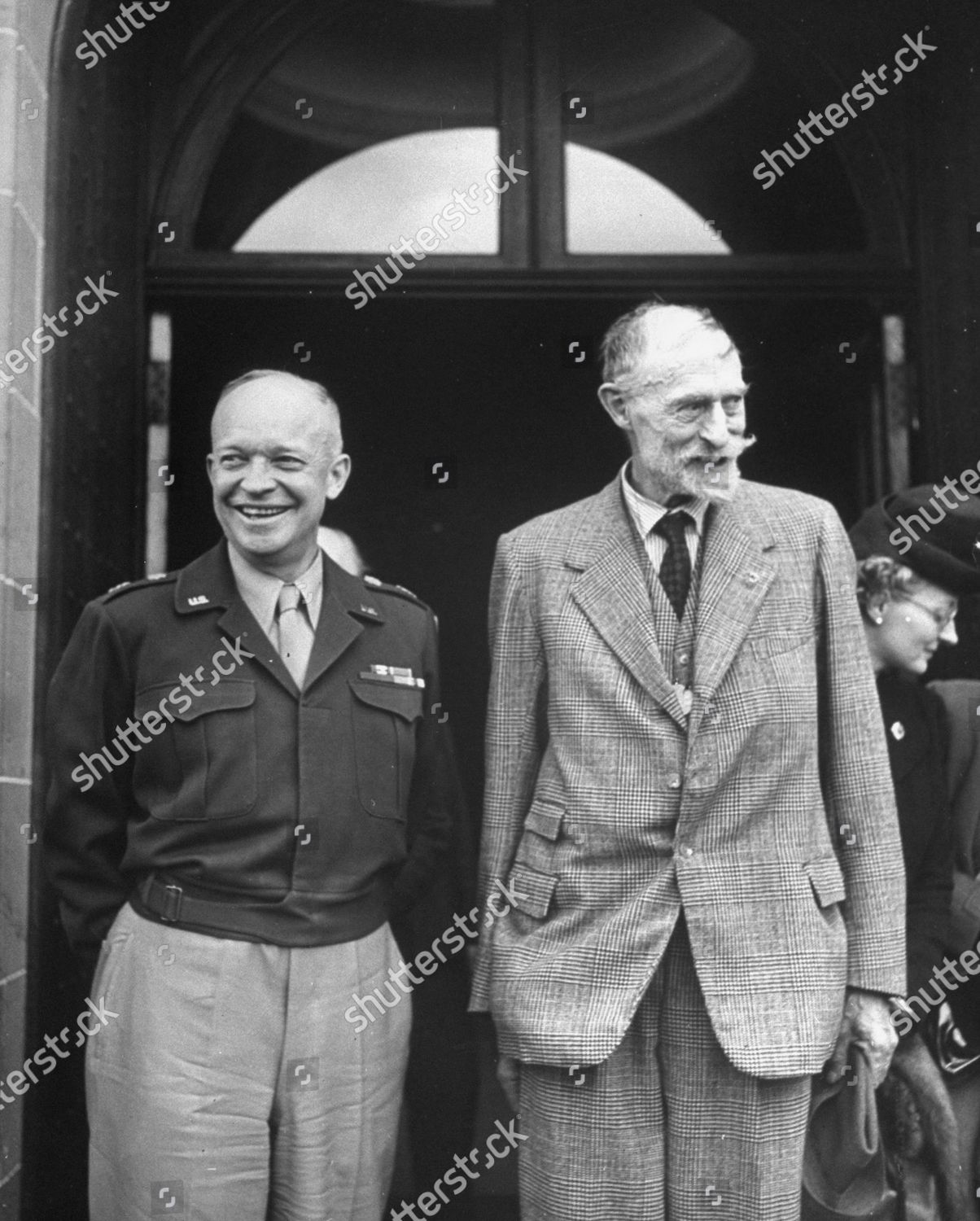 Gen Dwight D Eisenhower Standing Front Editorial Stock Photo - Stock ...