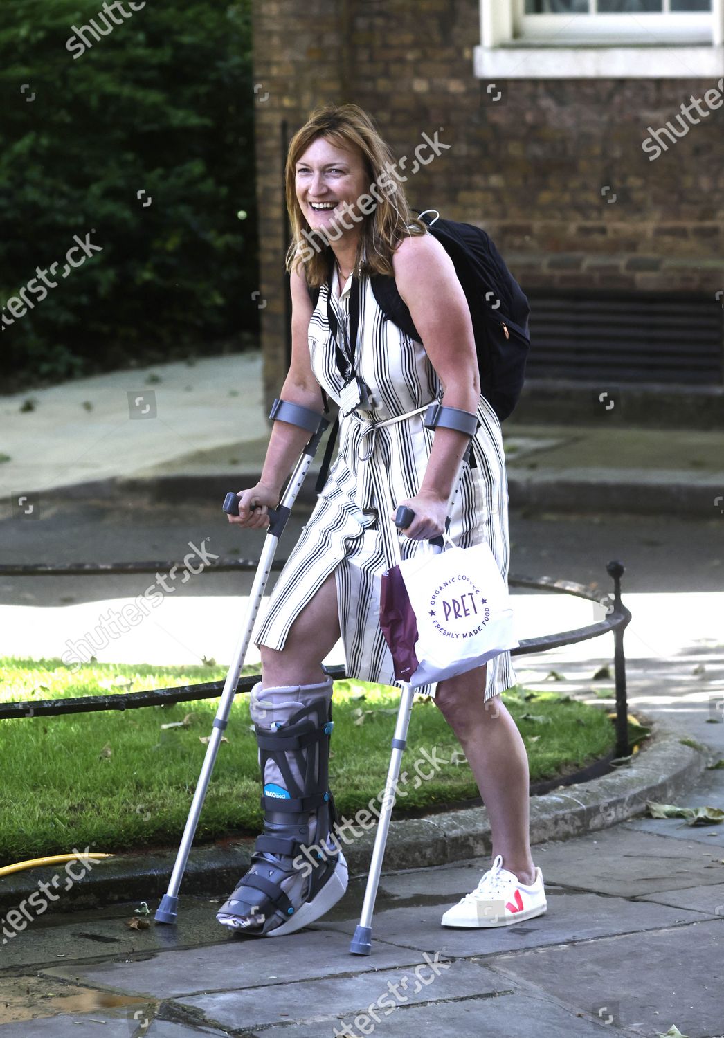Allegra Stratton Downing Street Press Secretary Editorial Stock Photo ...