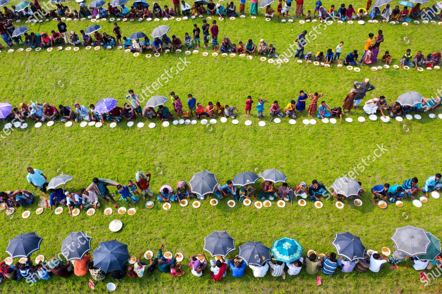 Three Thousand People Form Lines They Editorial Stock Photo - Stock ...