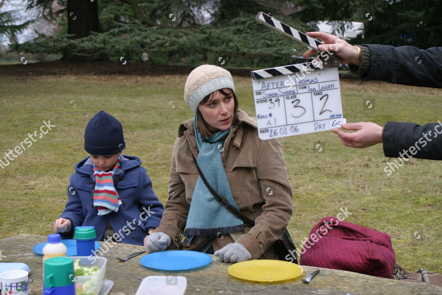 Behind Scenes Clapper Board Andrew Byrne Editorial Stock Photo - Stock ...