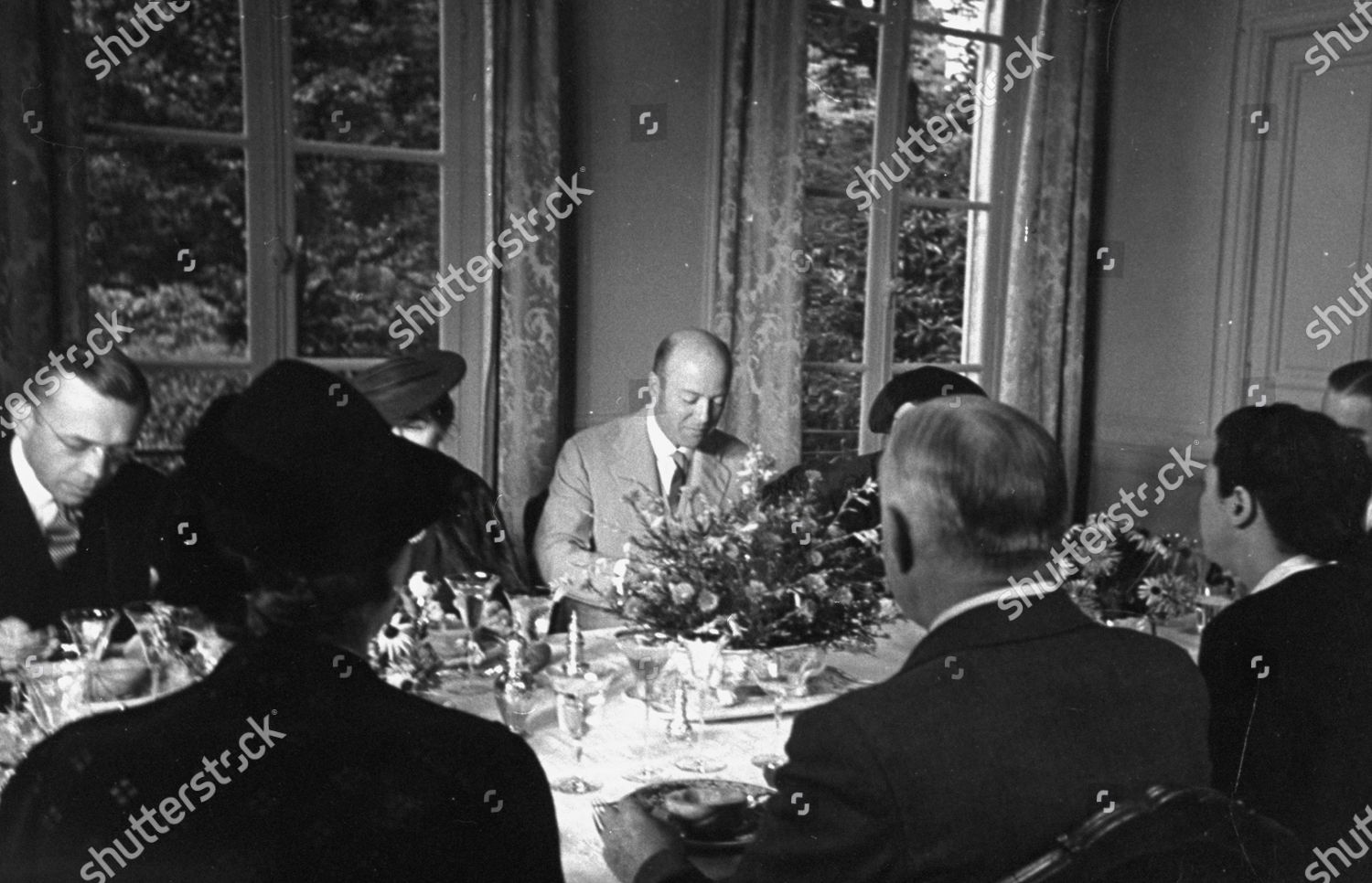 Ambassador William C Bullitt C Attending Editorial Stock Photo - Stock ...