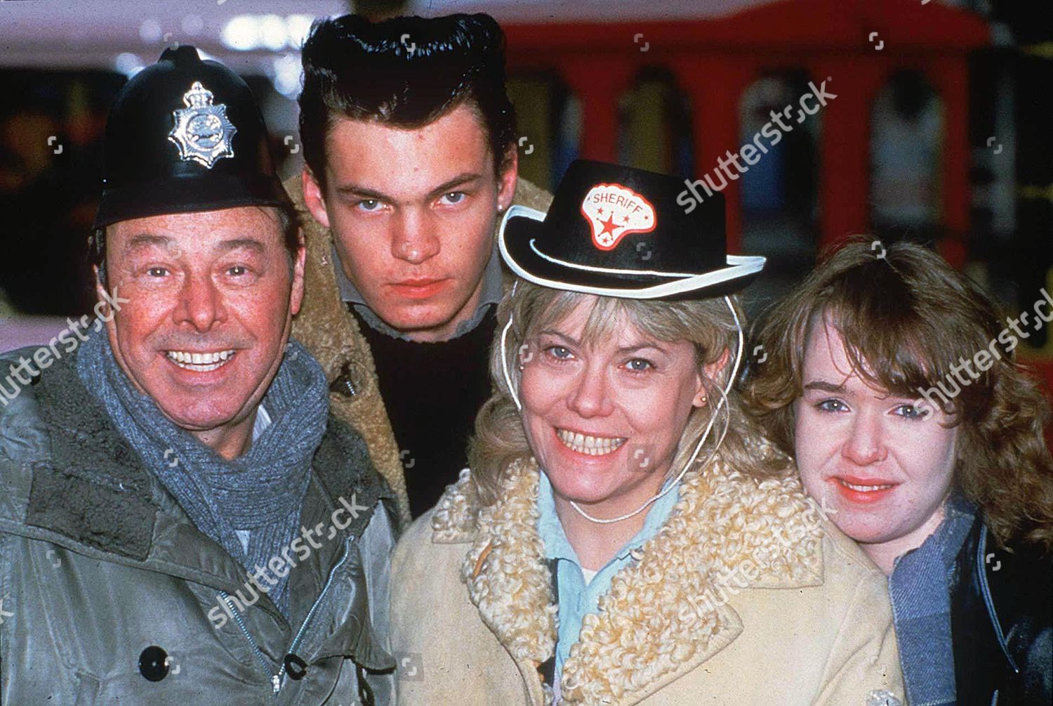 Bill Treacher David Scarboro Wendy Richard Editorial Stock Photo ...