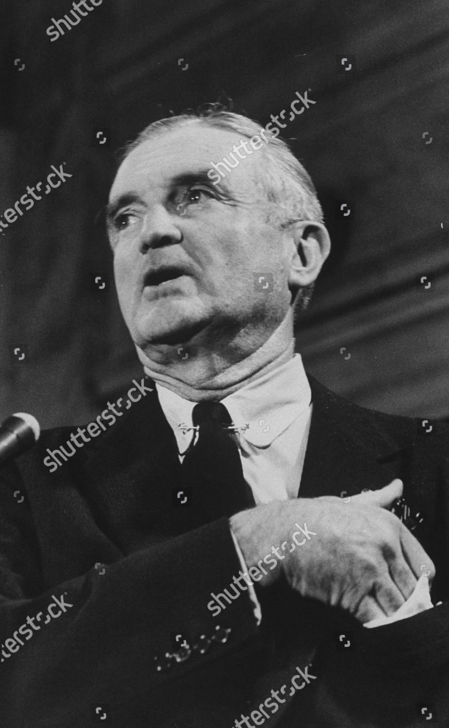 Sen Stuart Symington Announcingt His Candidacy Editorial Stock Photo ...