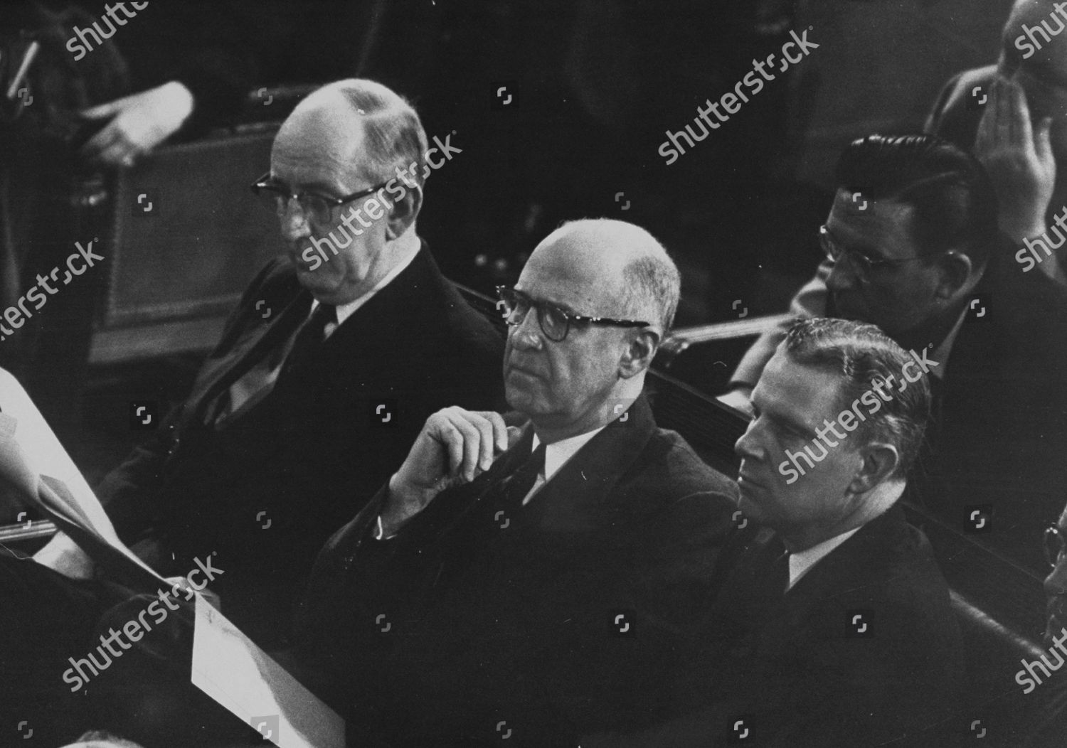 Sen Richard B Russell 1897 1971 Editorial Stock Photo - Stock Image ...