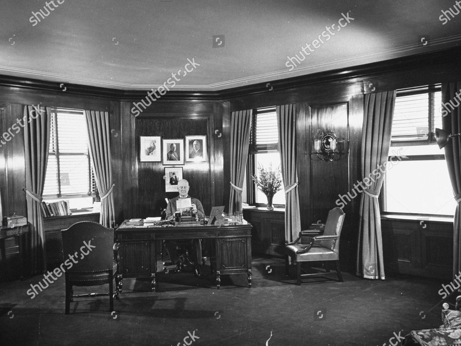 Major General James G Harbord Reading Editorial Stock Photo - Stock ...