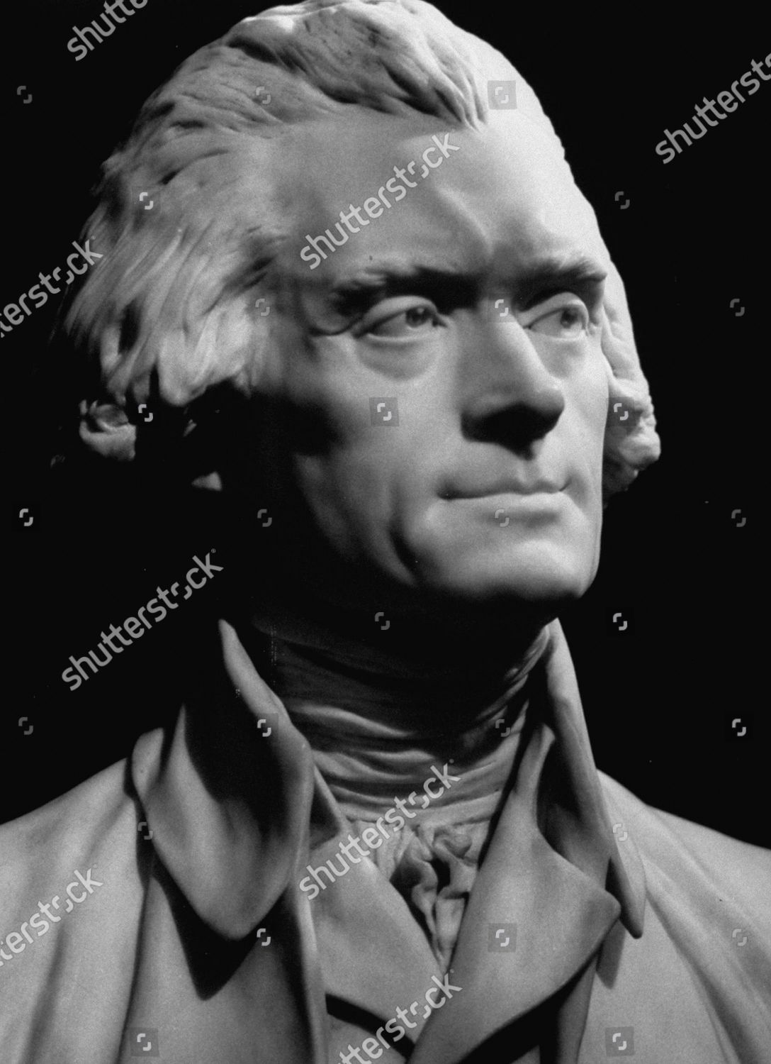 Thomas Jefferson Bust By Jean Antoine Editorial Stock Photo - Stock ...