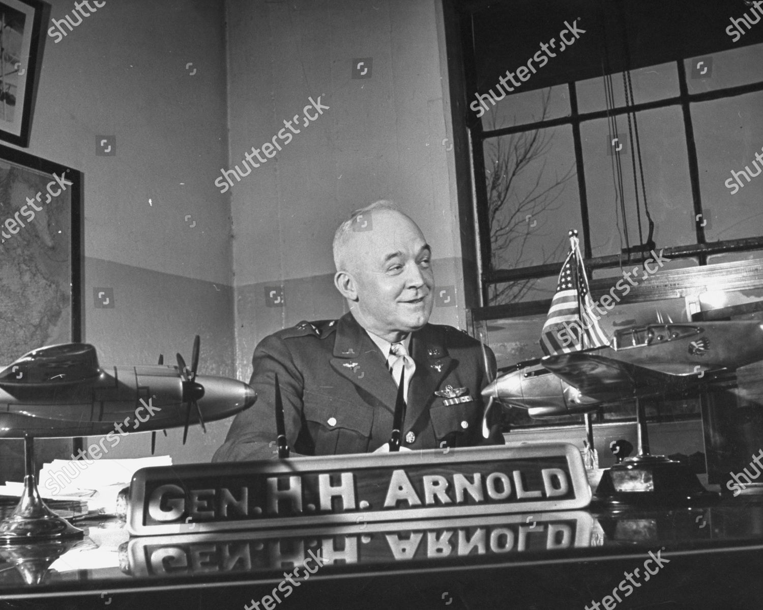 General Henry H Arnold Posing Picture Editorial Stock Photo - Stock ...