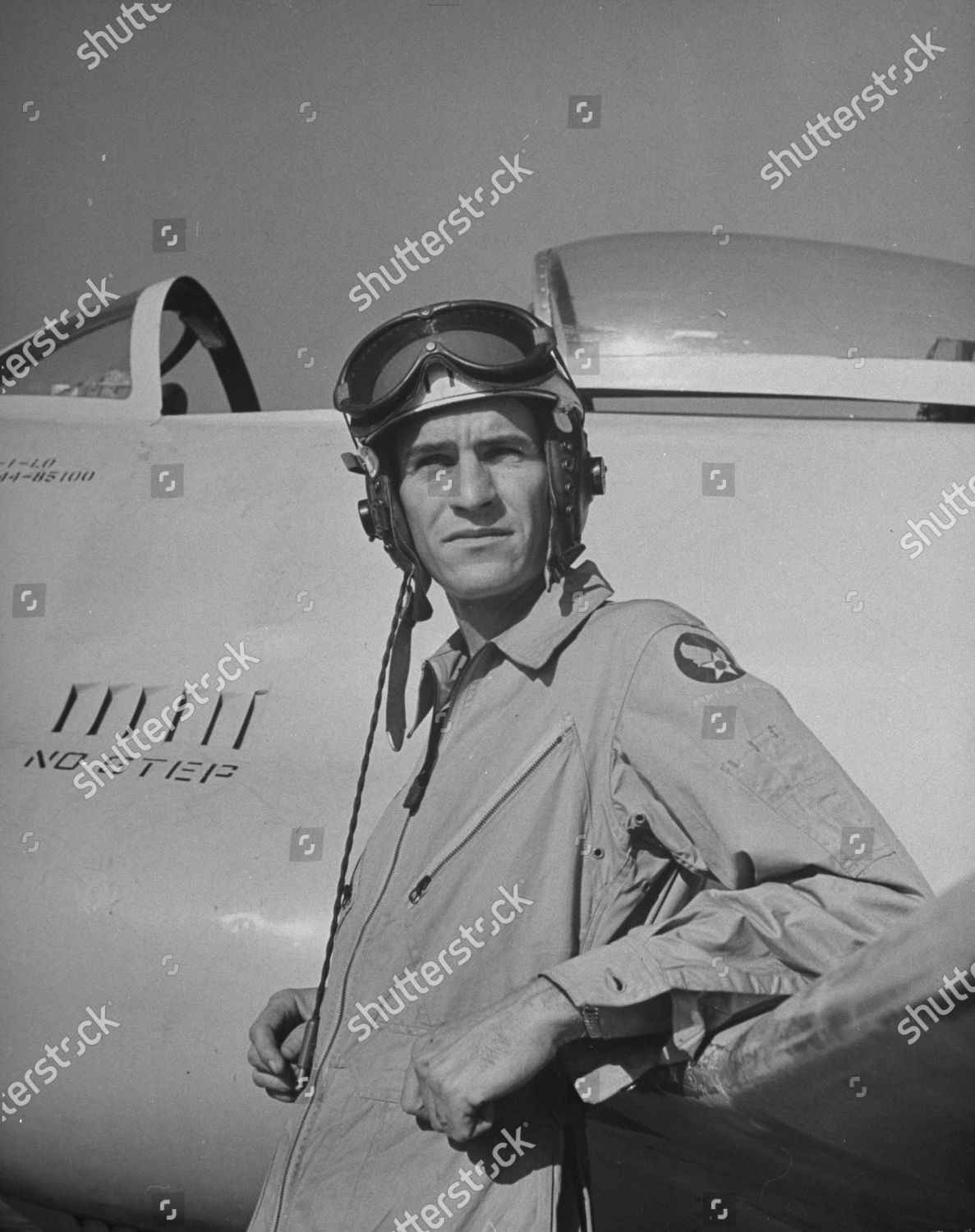 Major Jay Robbins Weraing His Flying Editorial Stock Photo - Stock ...