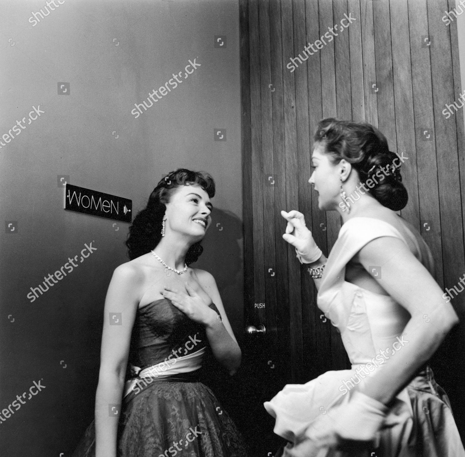 Lr Actresses Donna Reed Esther Williams Editorial Stock Photo - Stock ...
