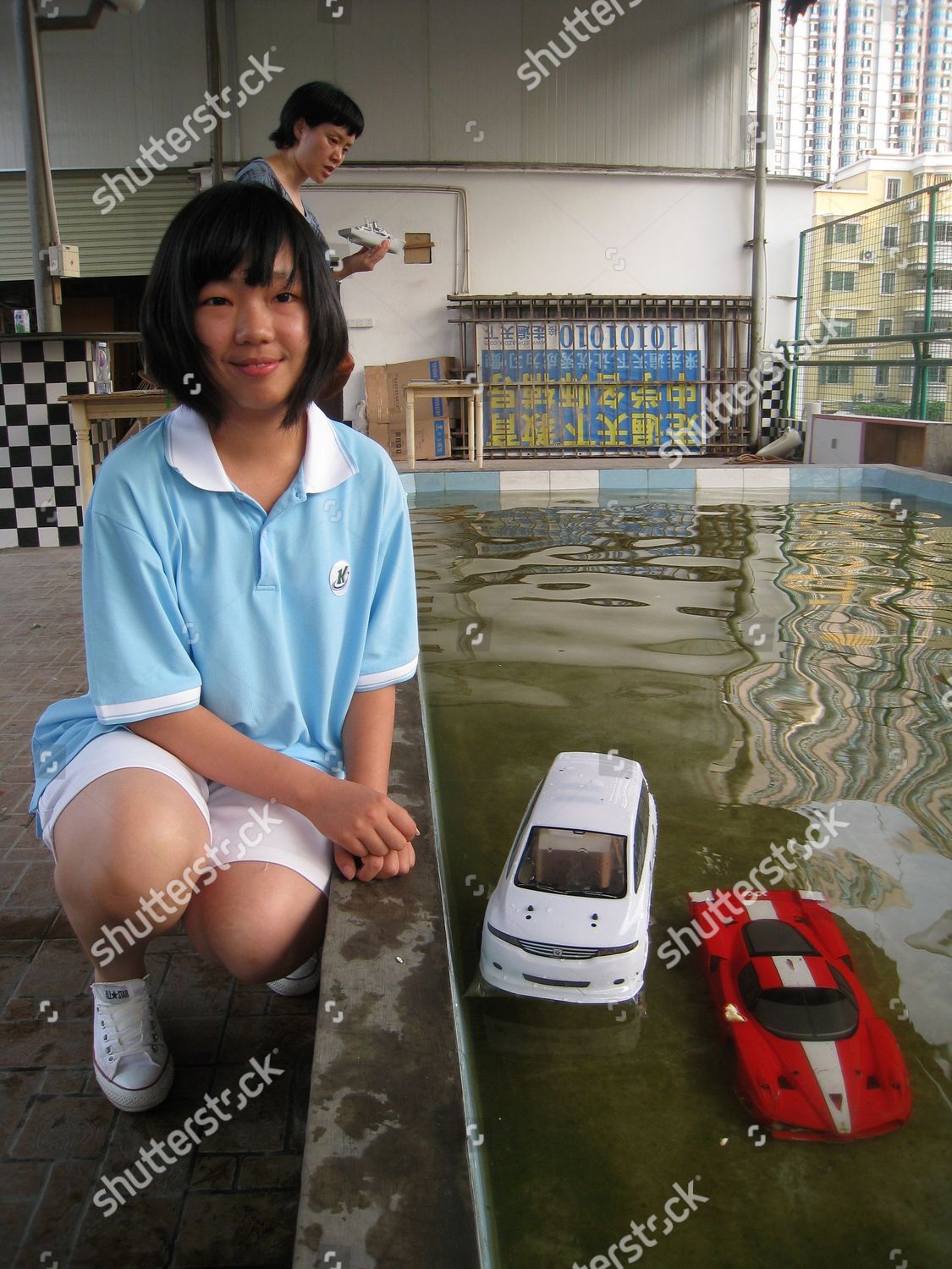 Chen Tingting Model Her Invention Which Editorial Stock Photo - Stock ...