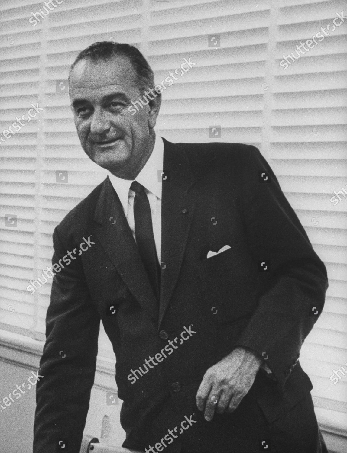 Lyndon B Johnson Democratic Candidate Vicepresident Editorial Stock ...