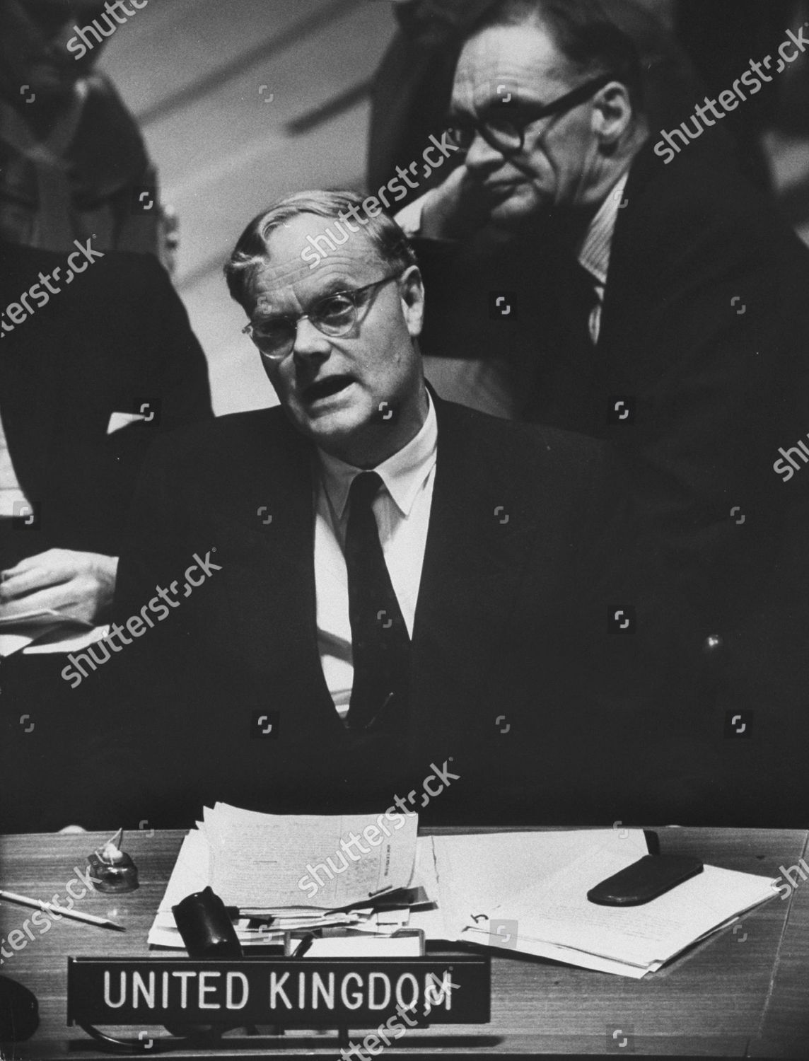 Sir Patrick Dean Head British United Editorial Stock Photo - Stock ...