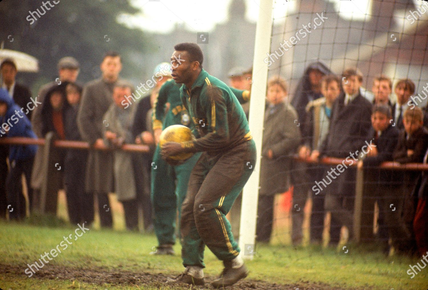 Brazilian Soccer Football Star Pele Plays Editorial Stock Photo - Stock ...