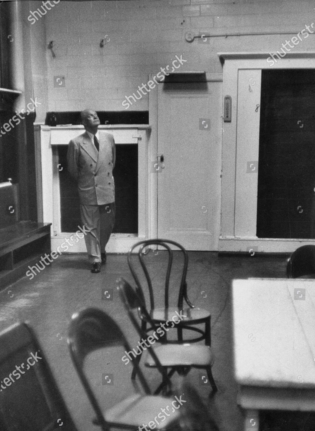 Dwight D Eisenhower Pacing Nervously Staring Editorial Stock Photo ...