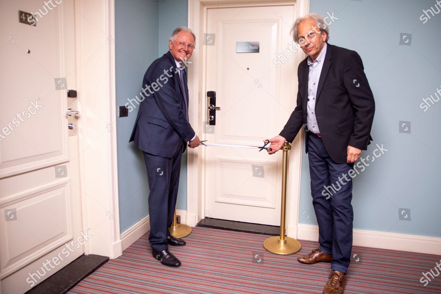 Nick Rodwell R Jan Nielsens Managing Editorial Stock Photo - Stock ...