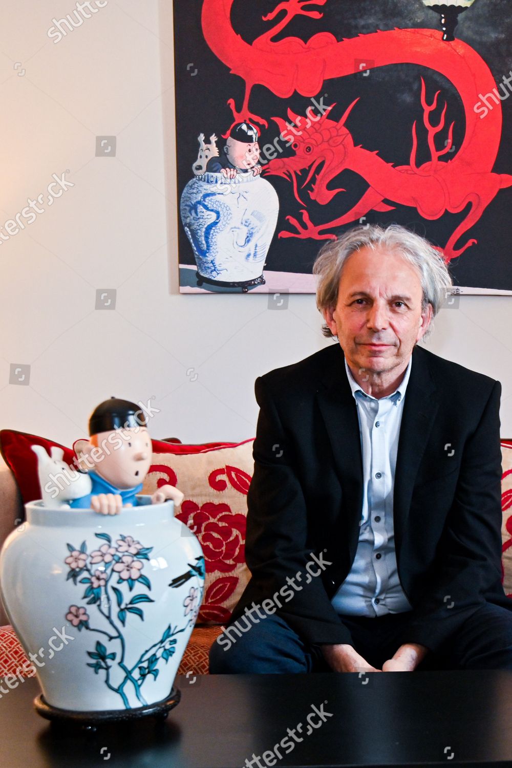Nick Rodwell During Inauguration First Tintin Editorial Stock Photo ...