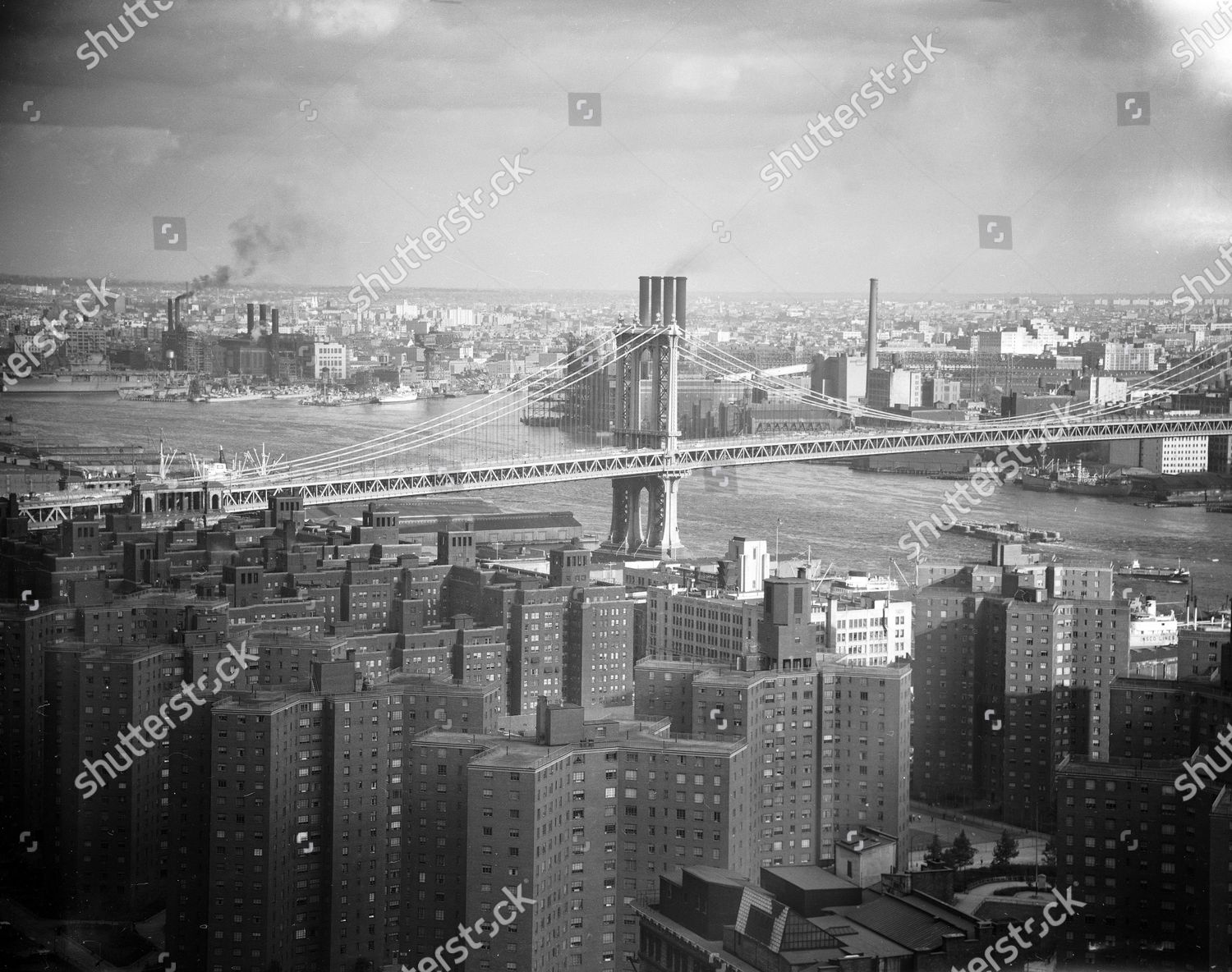 VIEW ALFRED SMITH HOUSES FORE MANHATTAN Editorial Stock Photo - Stock ...