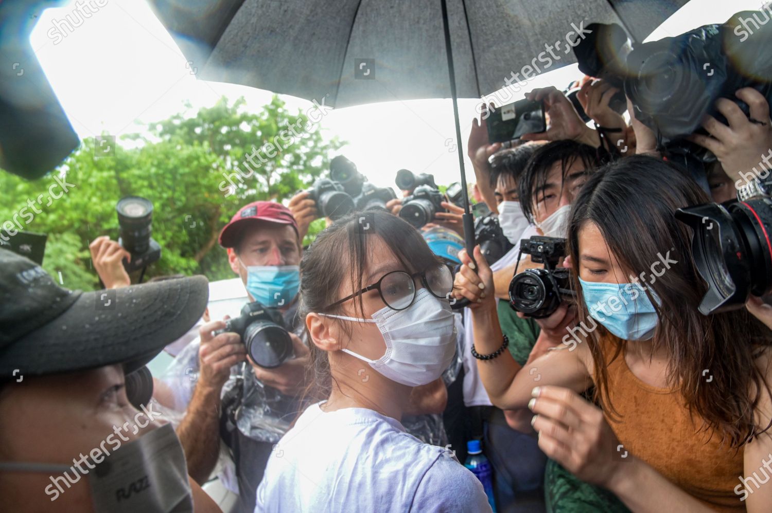 Hong Kong Democracy Activist Agnes Chowting Editorial Stock Photo ...