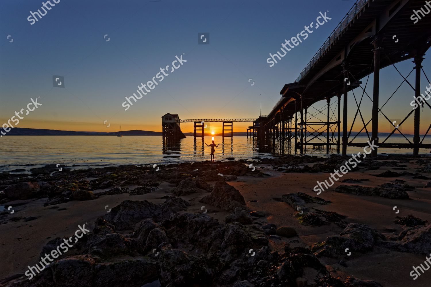 Natasha Jenkins Sea During Sunrise Seen Editorial Stock Photo - Stock ...