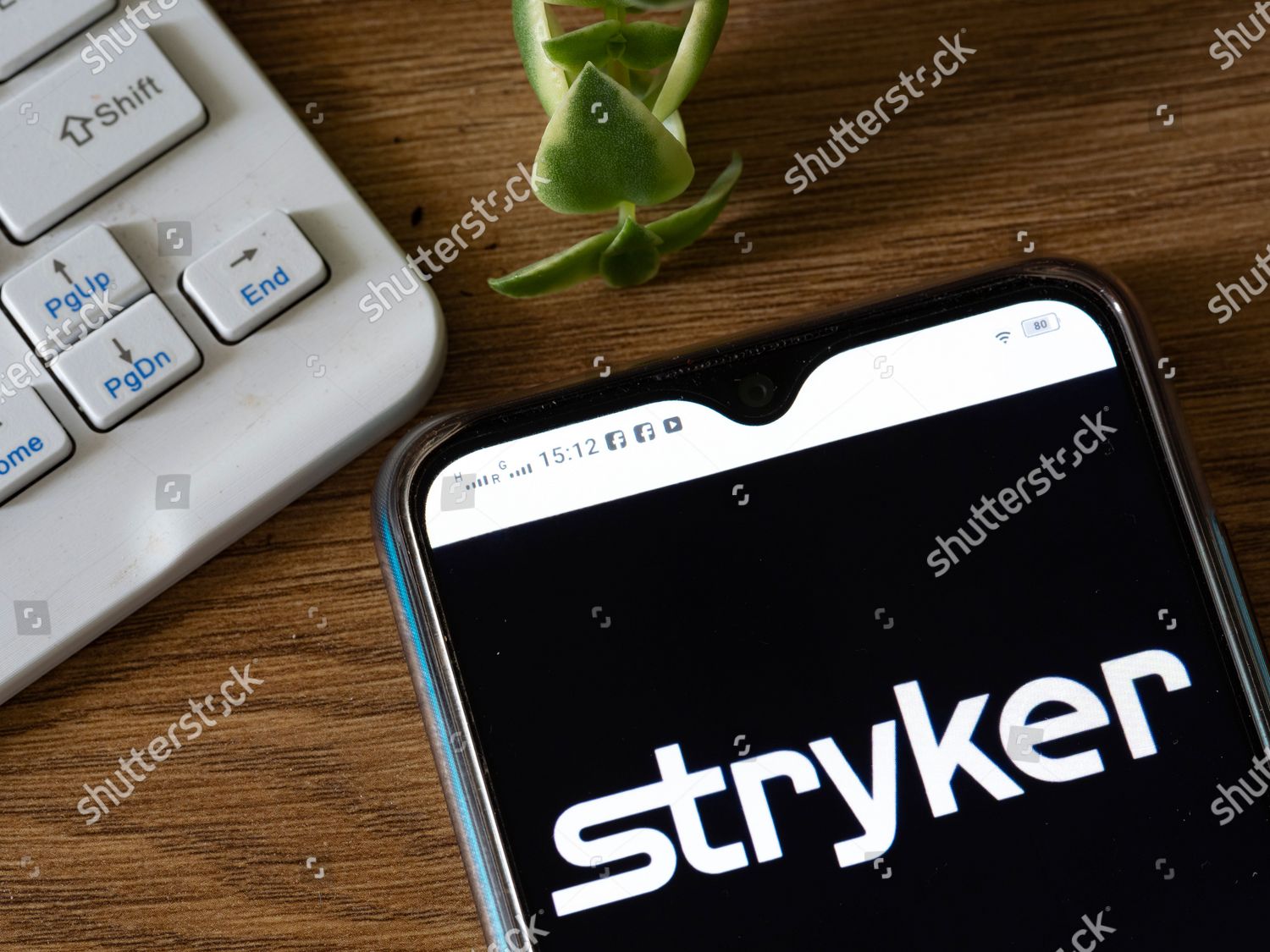 This Photo Illustration Stryker Corporation Logo Editorial Stock Photo ...