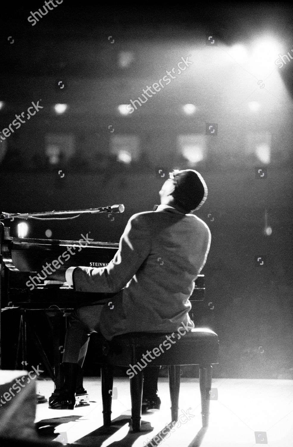 Jazz Soul Singer Pianist Ray Charles Editorial Stock Photo - Stock ...
