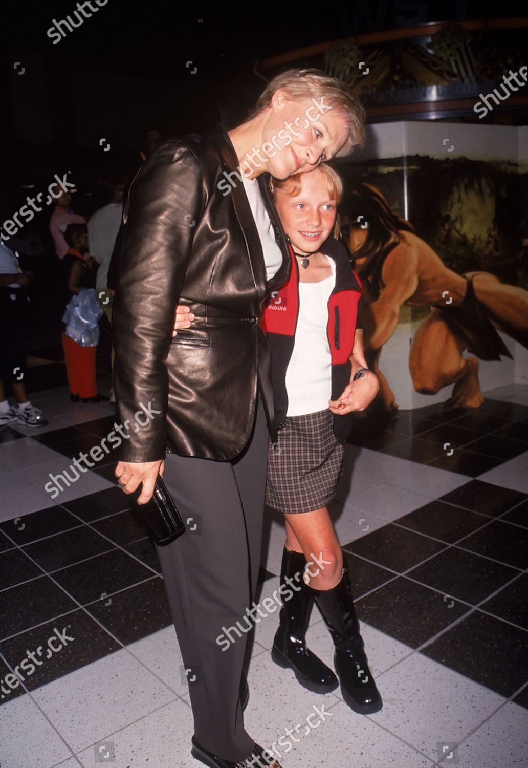 L-R ACTRESS GLENN CLOSE DAUGHTER ANNIE Editorial Stock Photo - Stock ...