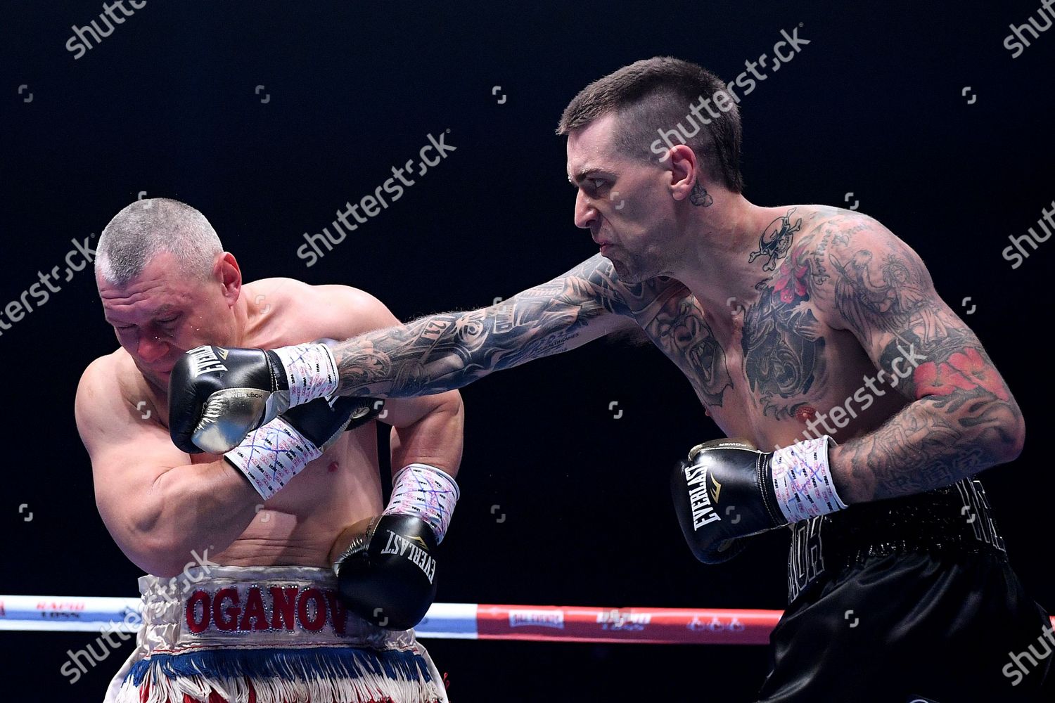 Australian Boxer Jason Whateley R Russian Editorial Stock Photo - Stock ...
