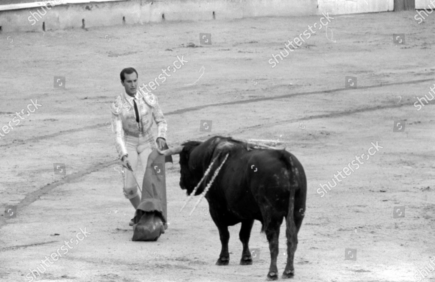 Spanish Bullfighter Luis Miguel Dominguin Making Editorial Stock Photo ...