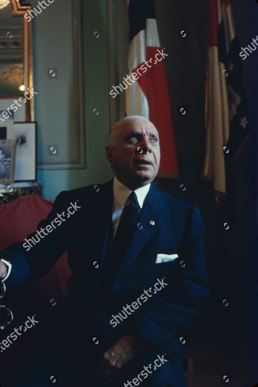 Portrait Dominican Dictator Rafael Trujillo Rafael Editorial Stock ...