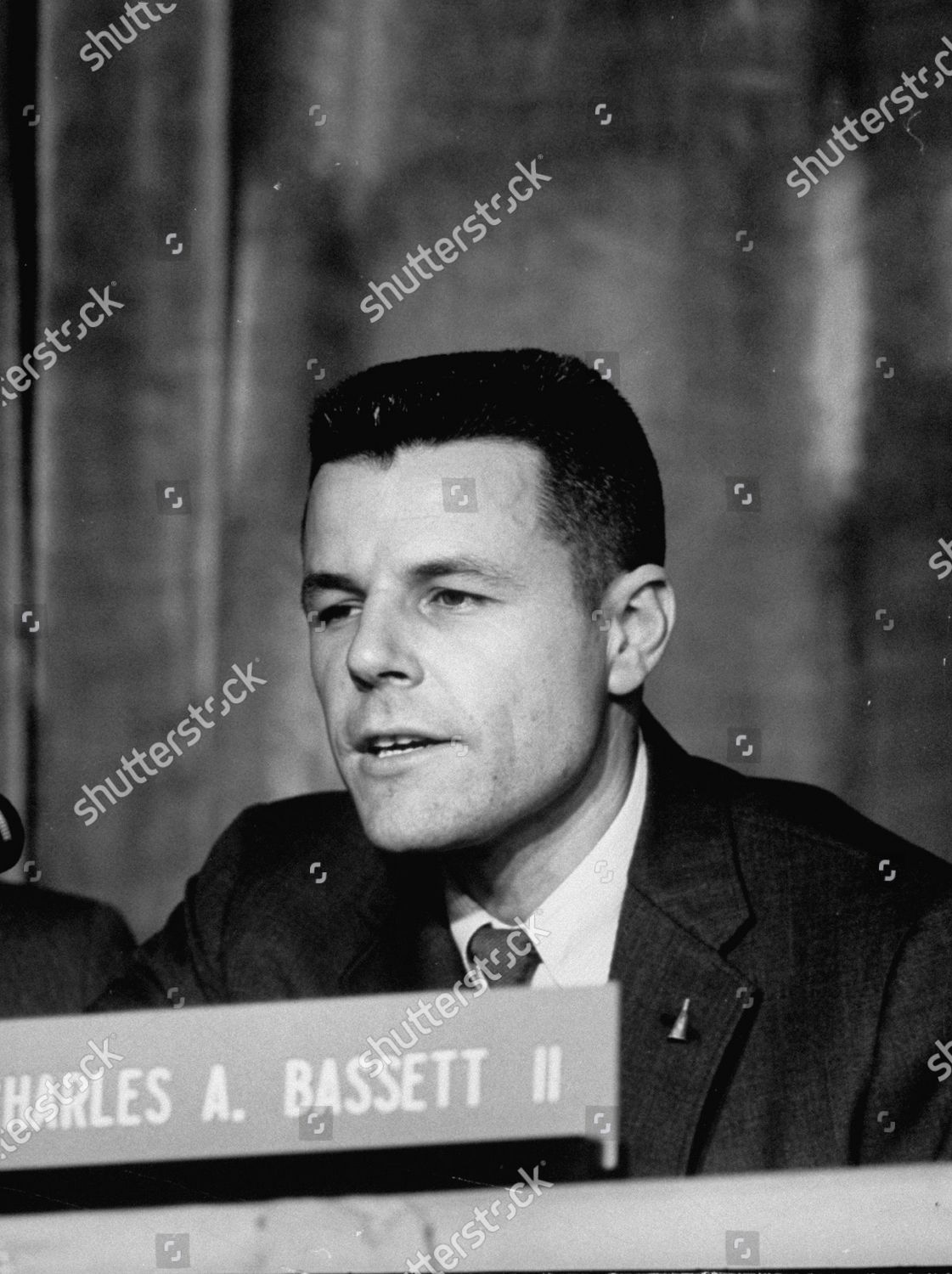 Us Astronaut Charles Bassett Ii Editorial Stock Photo - Stock Image ...