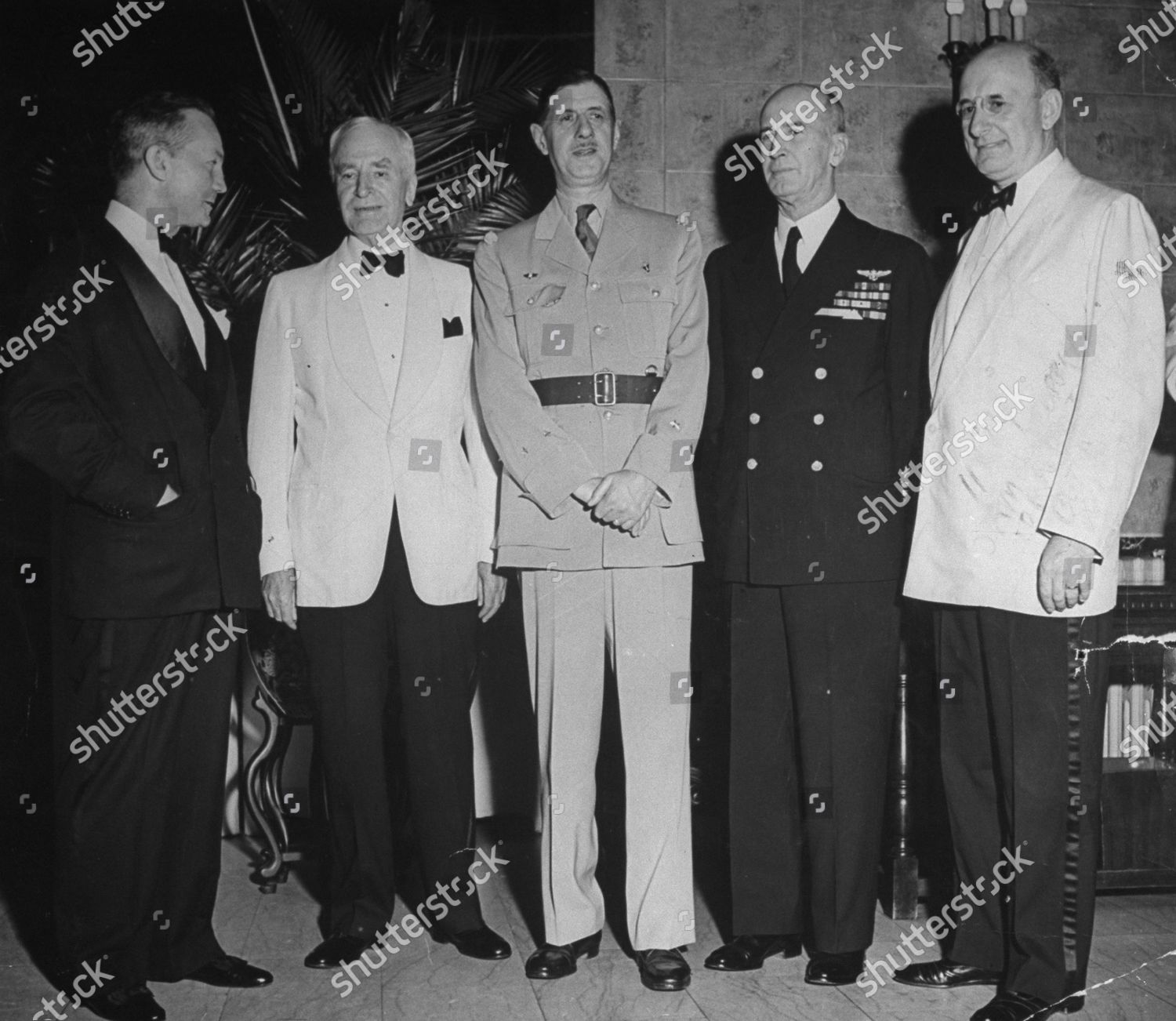 L-R SECRETARY NAVY JAMES V FORRESTAL Editorial Stock Photo - Stock ...