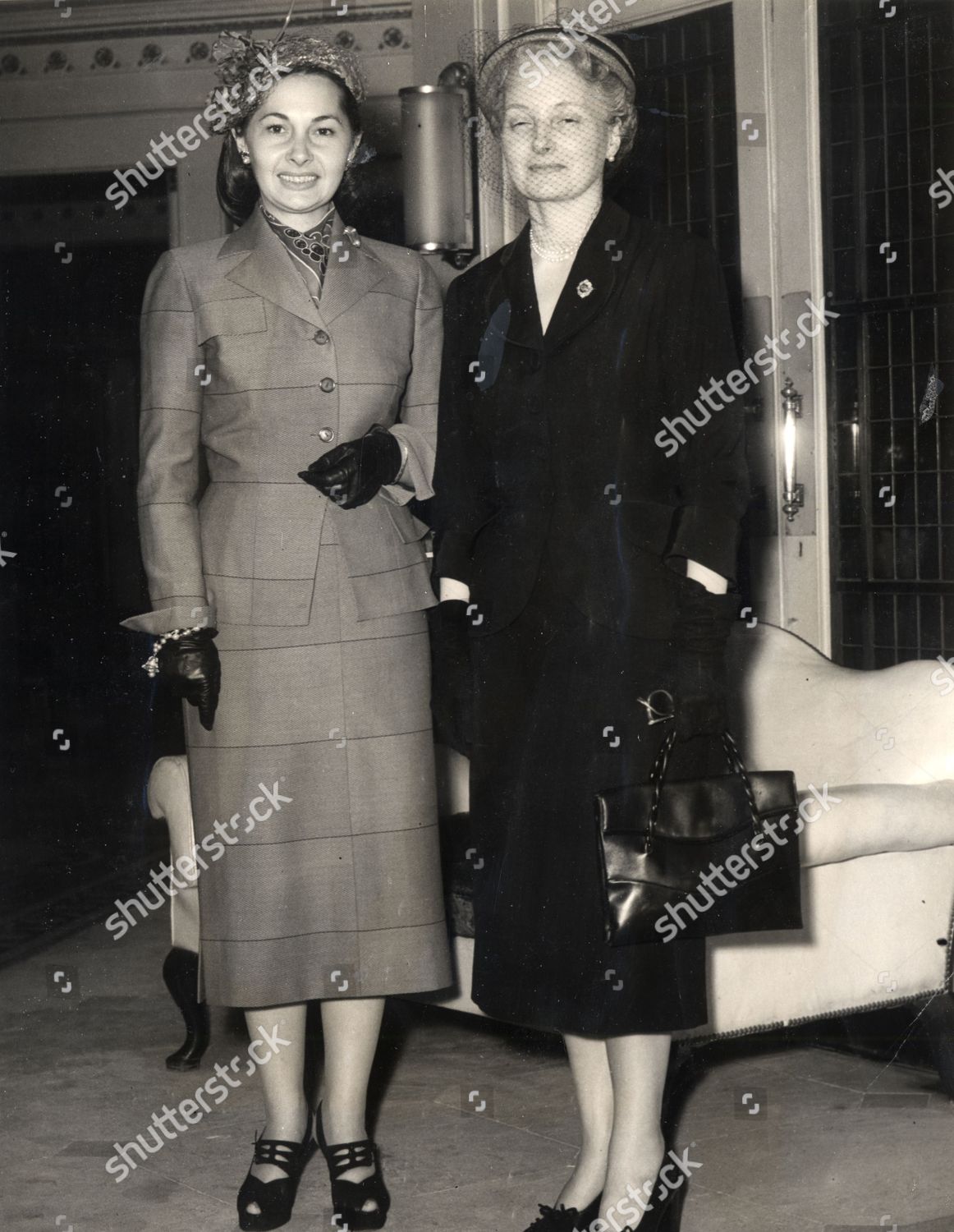 Lr Mrs Ridgway Wife Us Army Editorial Stock Photo - Stock Image ...