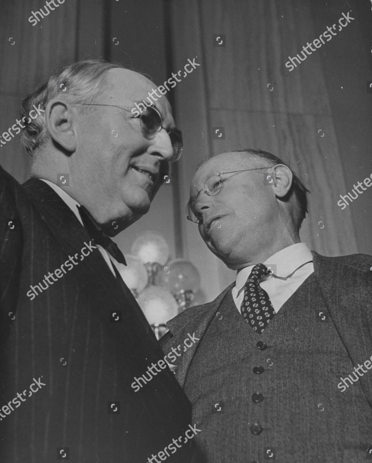 Senator Arthur Vandenberg L Talking Senator Editorial Stock Photo ...