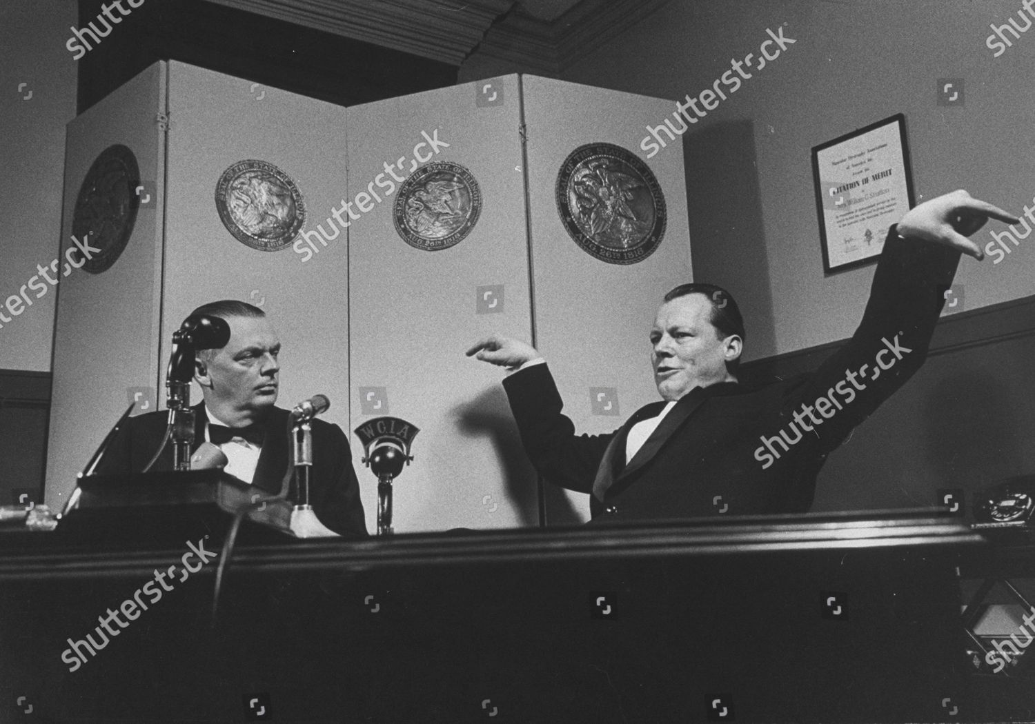 MAYOR WILLY BRANDT R TALKING GOV Editorial Stock Photo - Stock Image ...