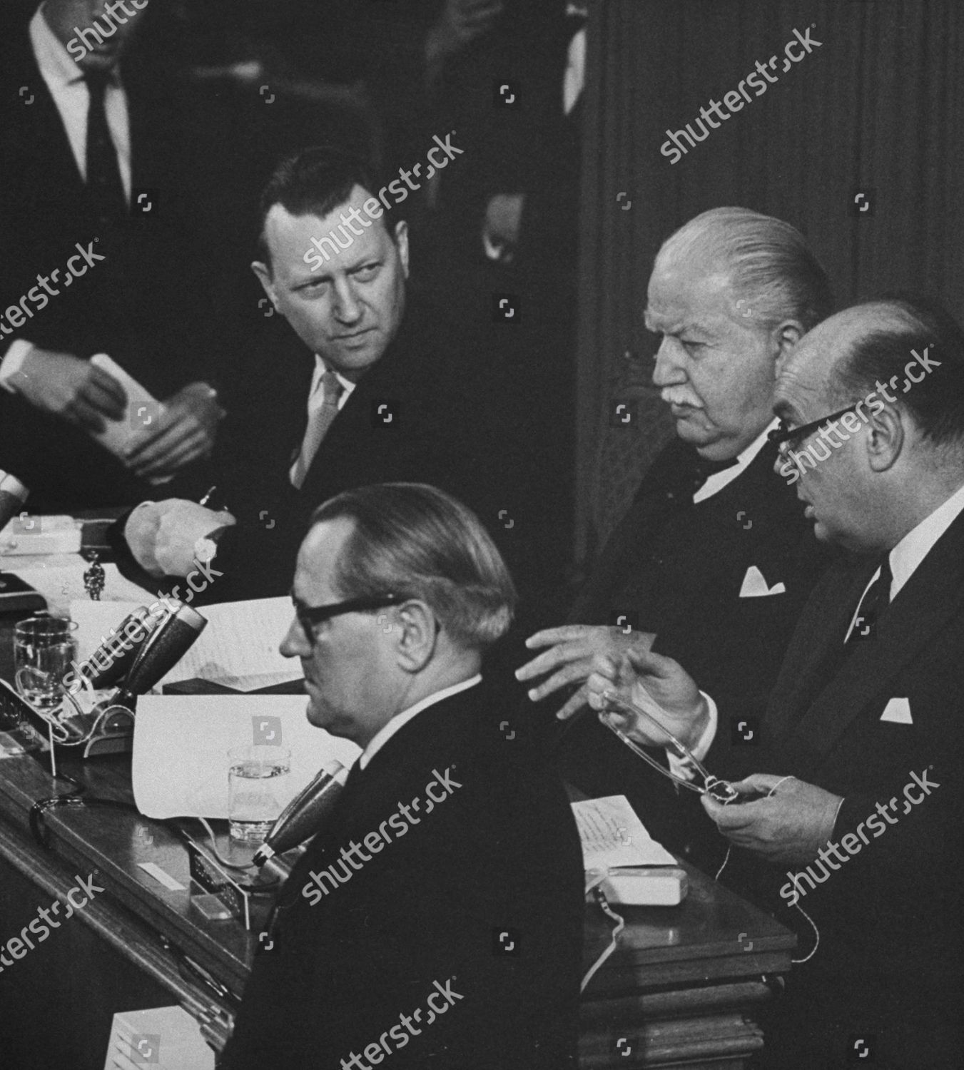 Joseph Bech C H C Hansen Editorial Stock Photo - Stock Image | Shutterstock